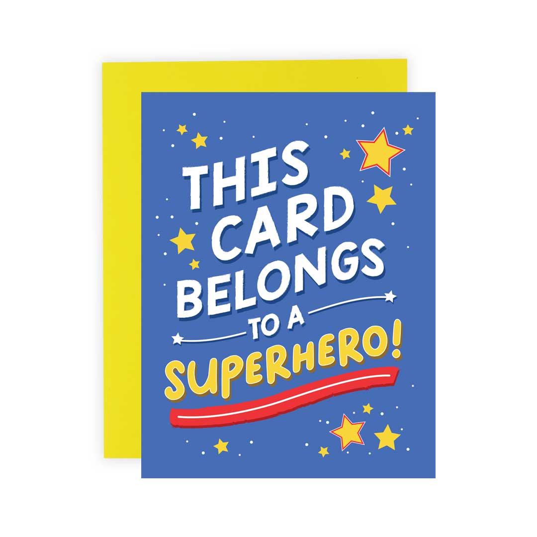 Superhero! - Greeting Card – Cleerely Stated