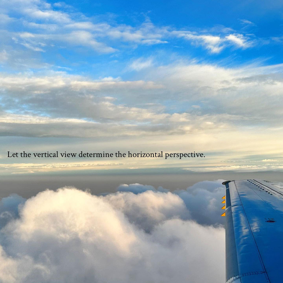 The vertical view – Cleerely Stated