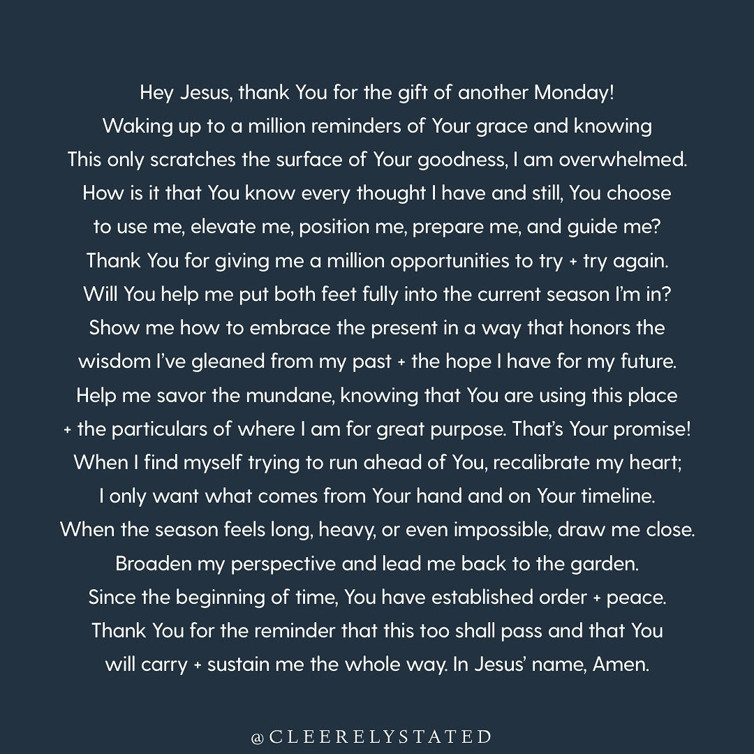 Your glory is on display everywhere! – Cleerely Stated