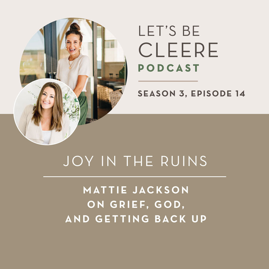S3 EP14: Joy in the ruins: Mattie Jackson on grief, God, and getting b ...