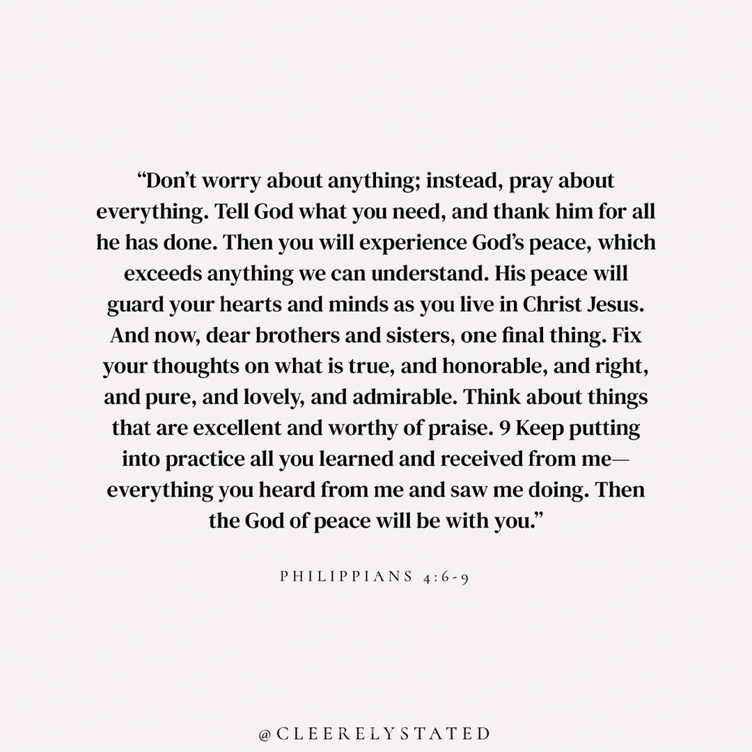 Prayer is always an effective response. – Cleerely Stated