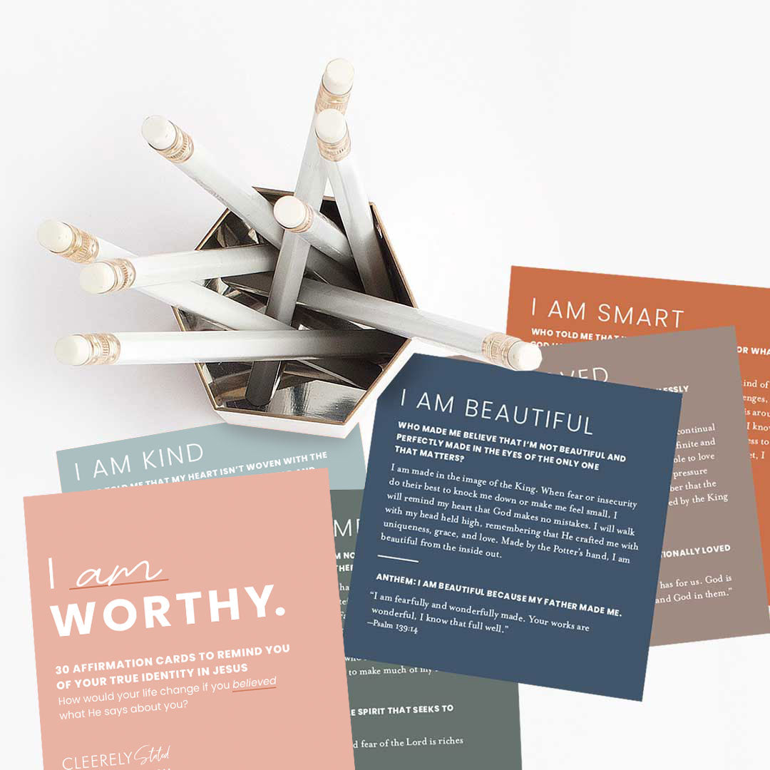 I Am Worthy Collection w/Stand *DEAL OF THE DAY* – Cleerely Stated