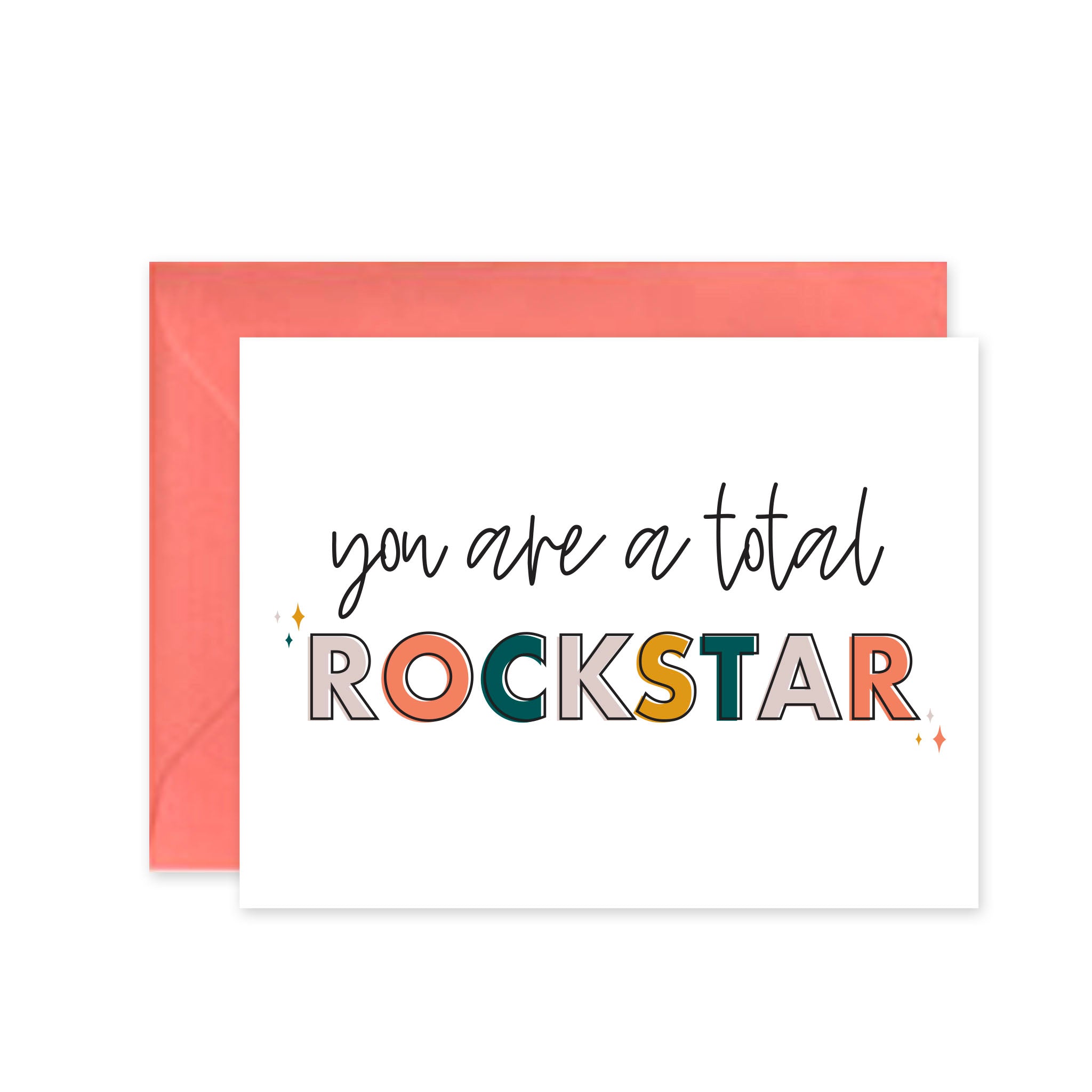 Total Rockstar - Greeting Card – Cleerely Stated