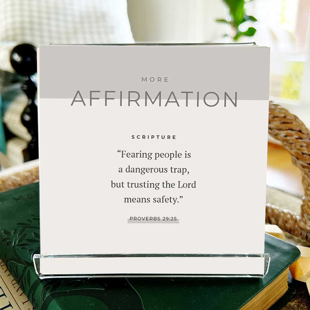 More Of Jesus Scripture Devotional Set w/Stand – Cleerely Stated