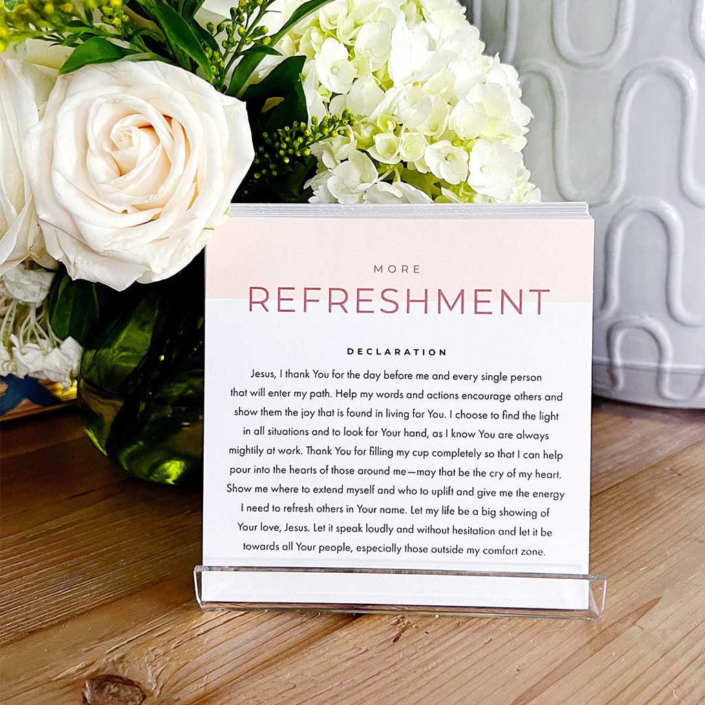 More Of Jesus Scripture Devotional Set w/Stand – Cleerely Stated