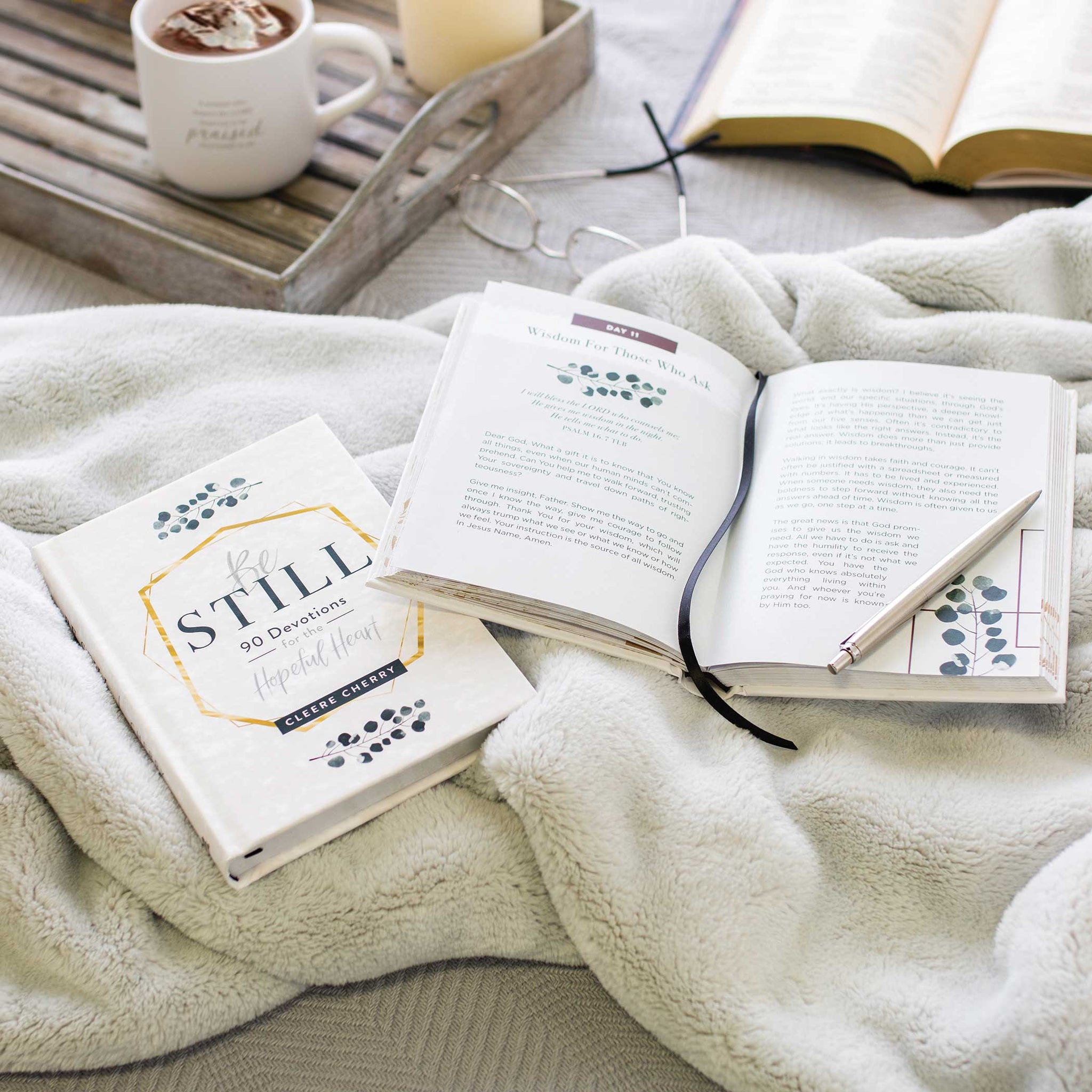 Be Still: 90 Days for the Hopeful Heart Devotional – Cleerely Stated