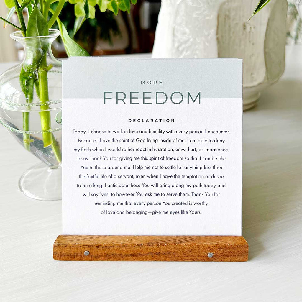 More Of Jesus Scripture Devotional Set w/Stand – Cleerely Stated